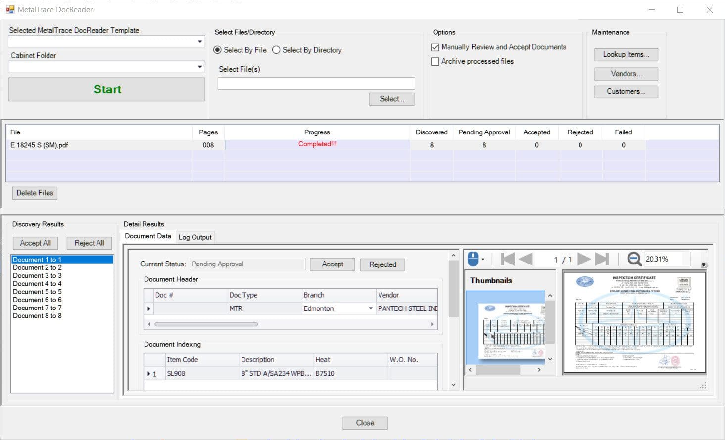 Doc Reader - Trace Applications Inc.